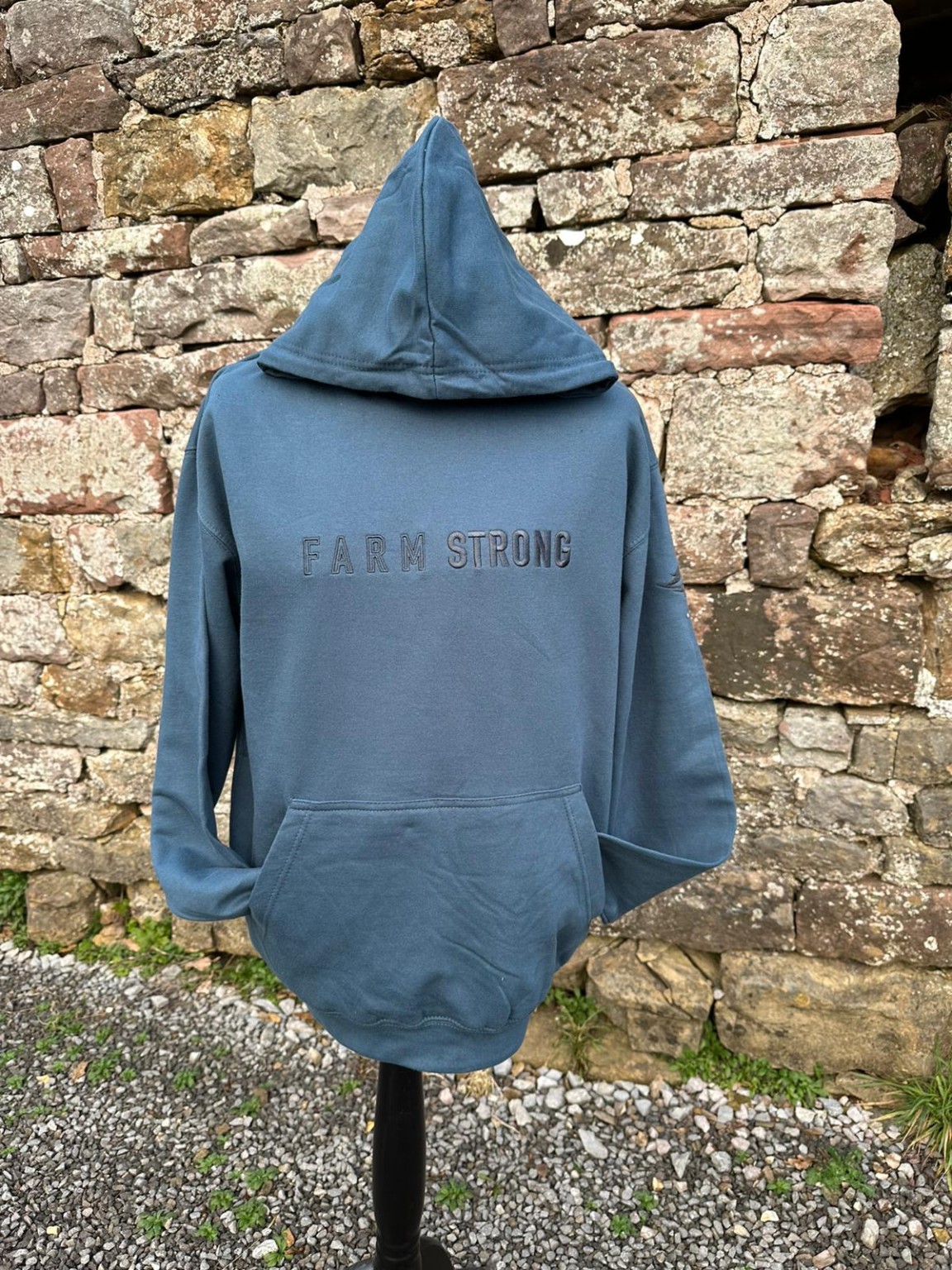 Farm Strong Hoodie - Red Shepherdess